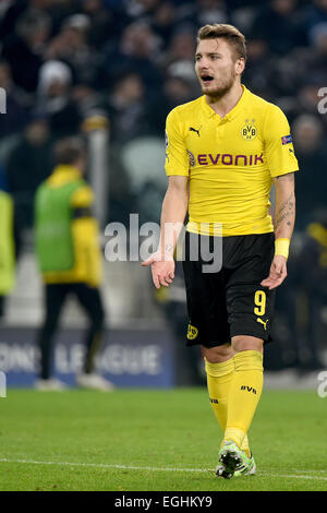 Turin, Italy. © D. 24th Feb, 2015. Carlos Tevez (Juventus) Football ...