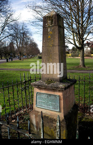 Memorial stone in Binley Road, Binley, Coventry, West Midlands, England ...