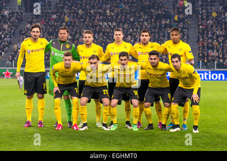 Team photo Borussia Dortmund football Bundesliga club, season Stock ...