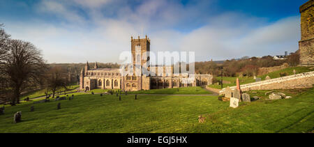 Saint Davids Cathedral Exterior Stock Photo - Alamy