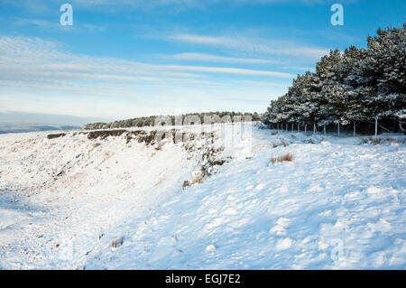 Coombes edge in Charlesworth near Glossop in Derbyshire. A Summer ...