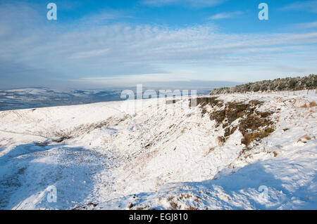 Coombes edge in Charlesworth near Glossop in Derbyshire. A Summer ...