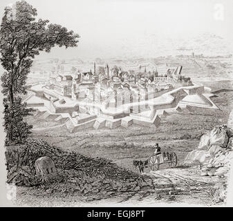 fortification general appearance of ancient fortress military defensive ...