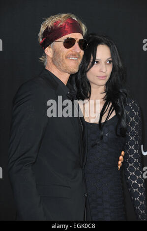 Matthew Modine and daughter Ruby at The JOBS Premiere at the Regal ...