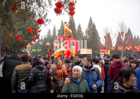 Crowds of people celebrate the Lunar New Year in Chinatown. This year's ...