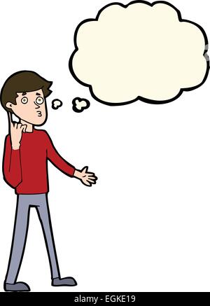 cartoon man asking question Stock Vector Image & Art - Alamy