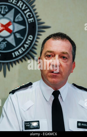 Matt Bagott, Chief Constable, Police Service of Northern Ireland with ...