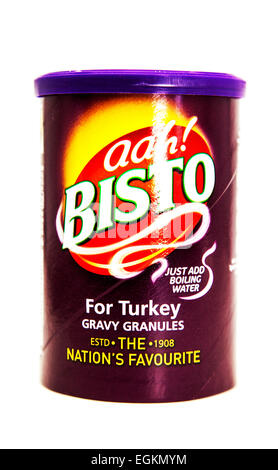 Bisto gravy granules turkey packet carton product logo box pack cutout ...