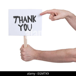 Hand pointing at inscription concept Stock Photo - Alamy