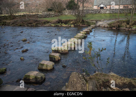 St Catherine's Church at Boot in the Eskdale valley in the Lake ...