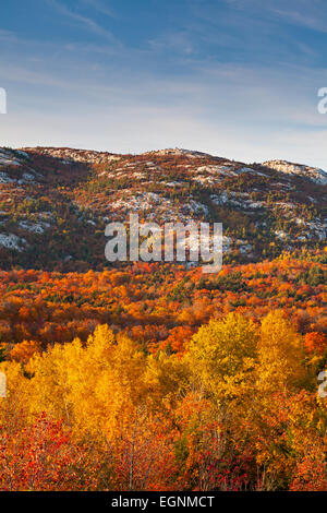 Amazing autumn colors in the mountains. Bieszczady Mountains. Bukowe ...