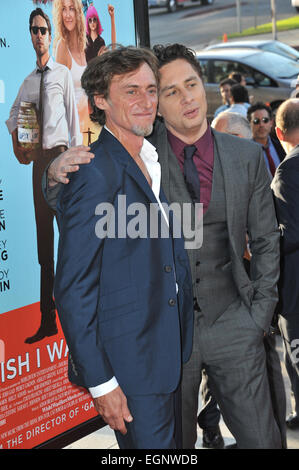 Zach Braff and Brother Adam Braff Wish I Was Here Premiere at the DGA ...