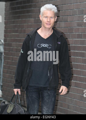 Rhydian outside ITV Studios today Featuring: Rhydian Where: London ...