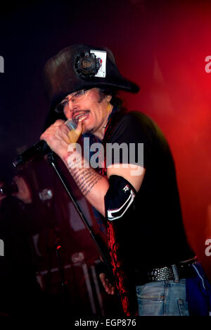 Adam Ant live on stage London Stock Photo - Alamy