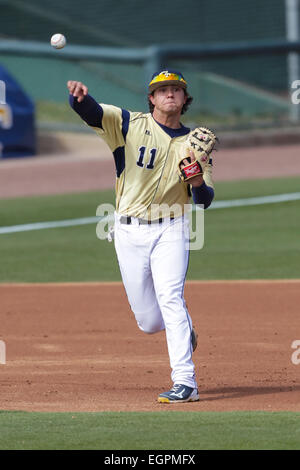 February 28, 2015: The Georgia Tech Yellow Jackets hosted the Indiana ...