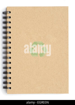 recycle paper notebook Stock Photo - Alamy