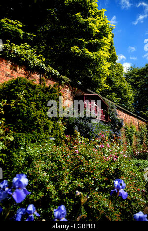 White Elegant Wooden Dove House on Exeter Crematorium Memorial Garden ...