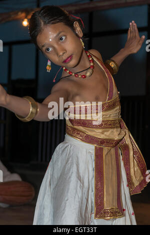 Monk Performing, Uttar Kamalabari Satra, Majuli Island Stock Photo - Alamy