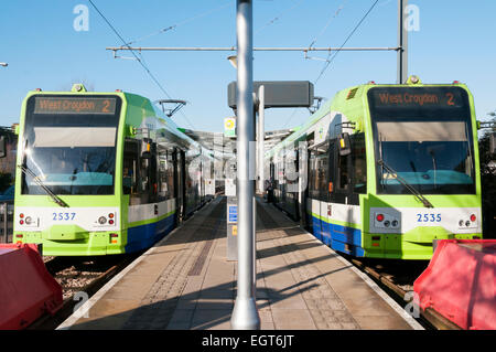 A tram at Beckenham Junction station, South London, UK Stock Photo - Alamy