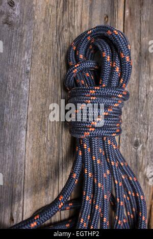 Close up of bight of rope Stock Photo - Alamy