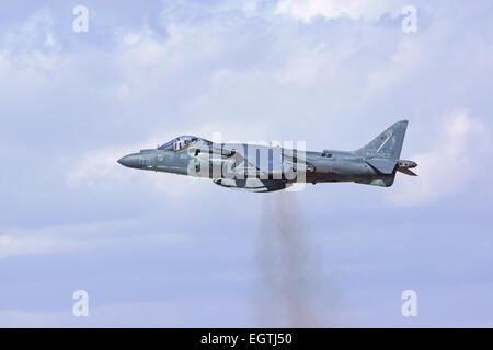 Modern AV-8 Harrier military jet canopy and cockpit Stock Photo - Alamy