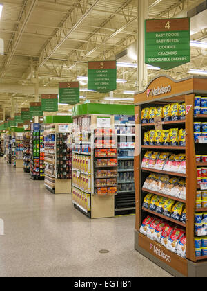 End Aisle Display, Publix Super Market in Florida Stock Photo - Alamy