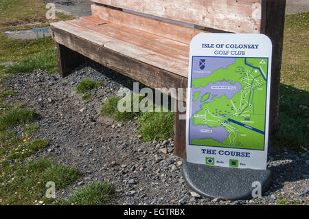 The Map Of Golf Course Stock Photo - Alamy