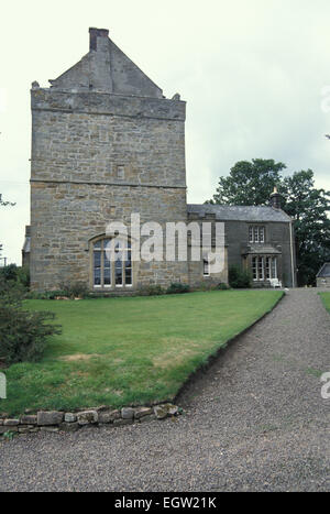 Elsdon Pele Tower, Elsdon, Northumberland Stock Photo - Alamy