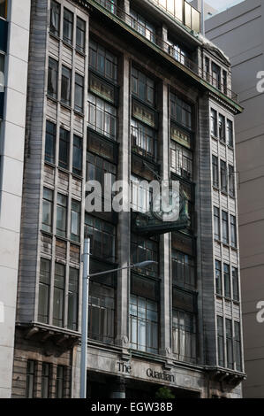 The Guardian Building, Queen Street, Auckland, New Zealand Stock Photo ...