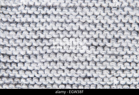 Gray large knitted knitwear texture closeup Stock Photo - Alamy