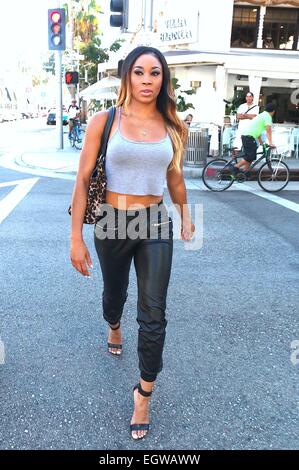 Ariane Andrew aka WWE Diva 'Cameron' leaving Villa Blanca in Beverly ...