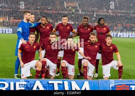 Roma team group line-up, AUGUST 14, 2015 - Football / Soccer : Roma ...