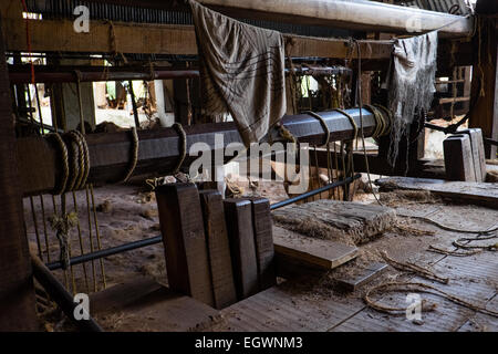 Inside a coir factory near Alleppey, Kerala, Southern India - handmade ...