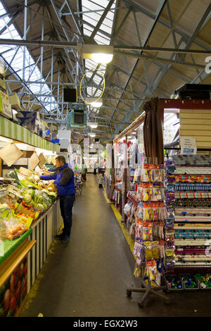 Rawtenstall market in a former cotton town in Lancashire Stock Photo ...