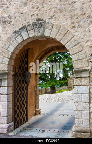 Italy, Veneto, Castelbrando, Cison di Valmarino, Brandolini Castle ...