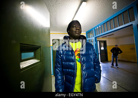 Italy, Bollate prison, prisoner, portrait Stock Photo - Alamy
