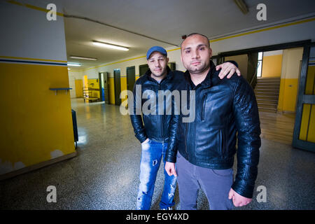 Italy, Bollate prison, prisoner, portrait Stock Photo - Alamy