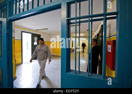 Italy, Bollate prison, daily life in the prison Stock Photo - Alamy