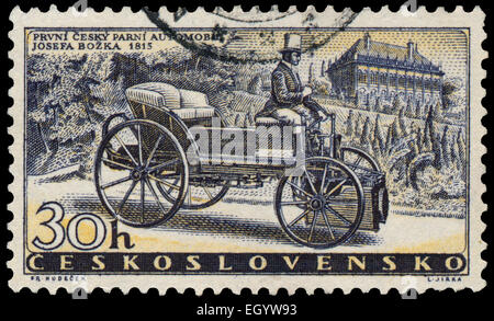 CZECHOSLOVAKIA - CIRCA 1958: Stamp printed in Czechoslovakia, shows ...