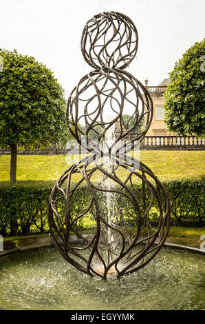 Millennium water feature at Castle Hill in Devon UK Stock Photo - Alamy
