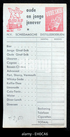 This photo showcases the Giraf brand of old and young jenever produced ...