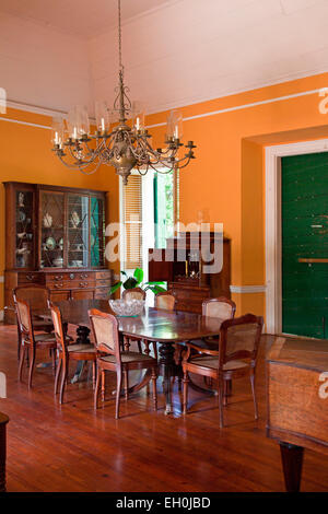MAIN HOUSE, DETAIL OF DINING ROOM BAY, WEST SIDE Mabel Doss Day Lea ...