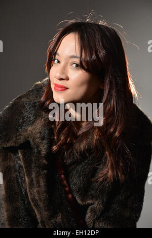 Teenage model studio shoot, Hounslow, Greater London, England, United ...