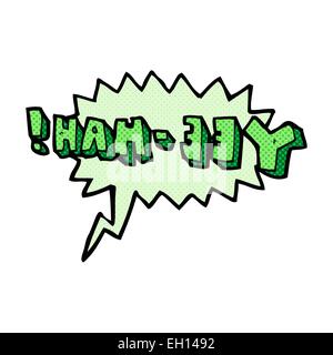 cartoon yeehah symbol with speech bubble Stock Vector Image & Art - Alamy