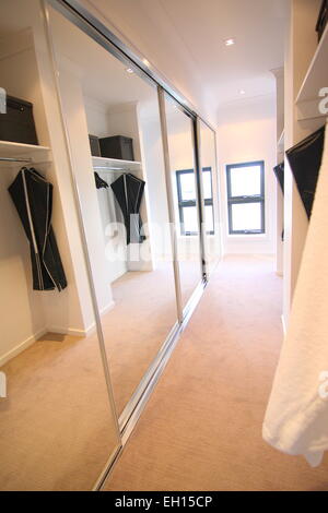 Large walk in wardrobe Stock Photo - Alamy