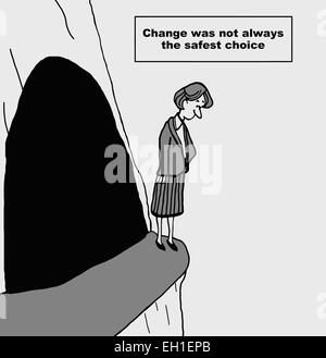Cartoon on change management business seminar - a new language - I, we ...