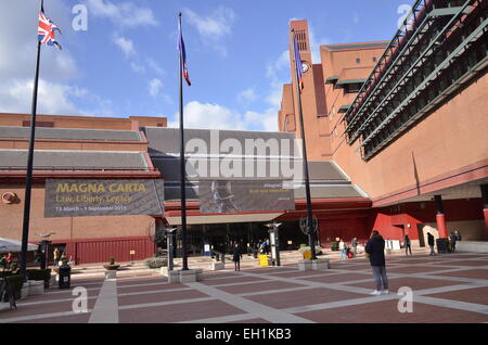 The British Library , King's Cross St Pancras , futuristic main ...