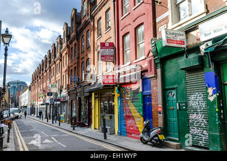 Run down shop fronts in Dalston London near Hackney Stock Photo - Alamy