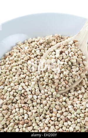 Buckwheat in the bowl Stock Photo - Alamy
