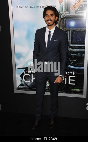 DEV PATEL, CHAPPIE, 2015 Stock Photo - Alamy